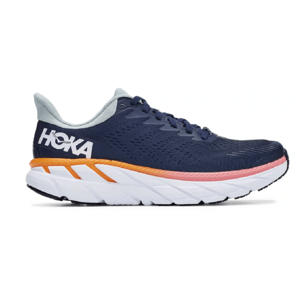 Giày Hoka Clifton 7 Blue Haze Orange 1110509-BIBH - Jordan 1