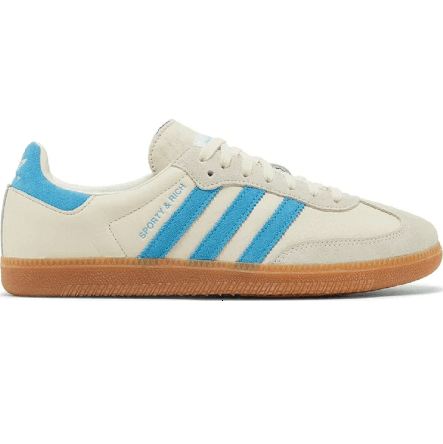 Giày Adidas Sporty & Rich x Samba OG 'Cream Blue' IE7096 - Jordan 1
