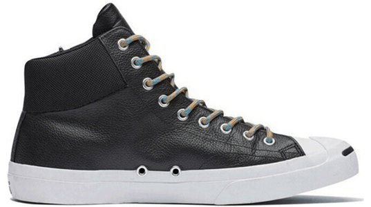 Giày Converse JackPurcell Leather Side Zipper High-Top 162845C - Jordan 1