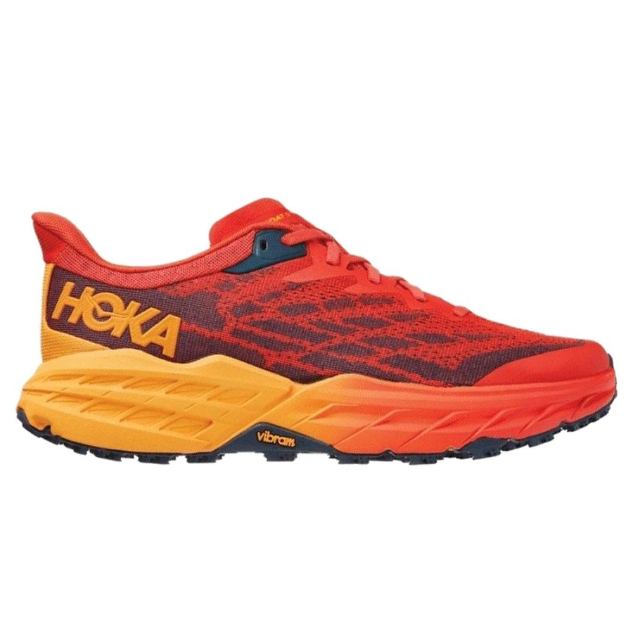 Giày Hoka Speedgoat 5 2E Wide Party 'Red Orange' 1123159-FRYL - Jordan 1