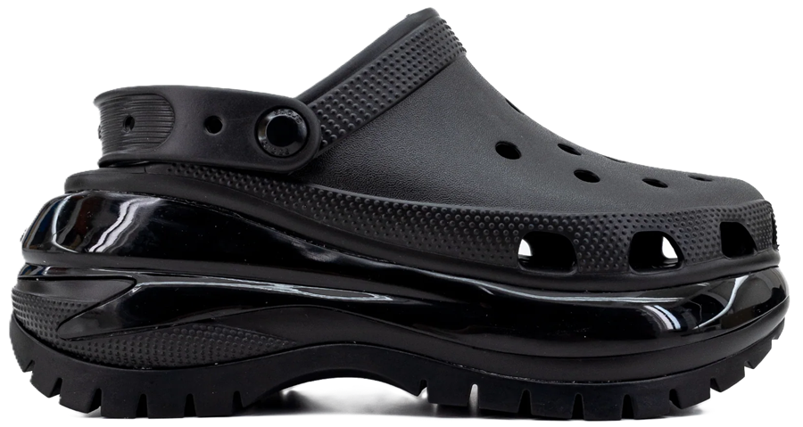 Dép Crocs Classic Mega Crush Clog 'Black' 207988-001 - Jordan 1
