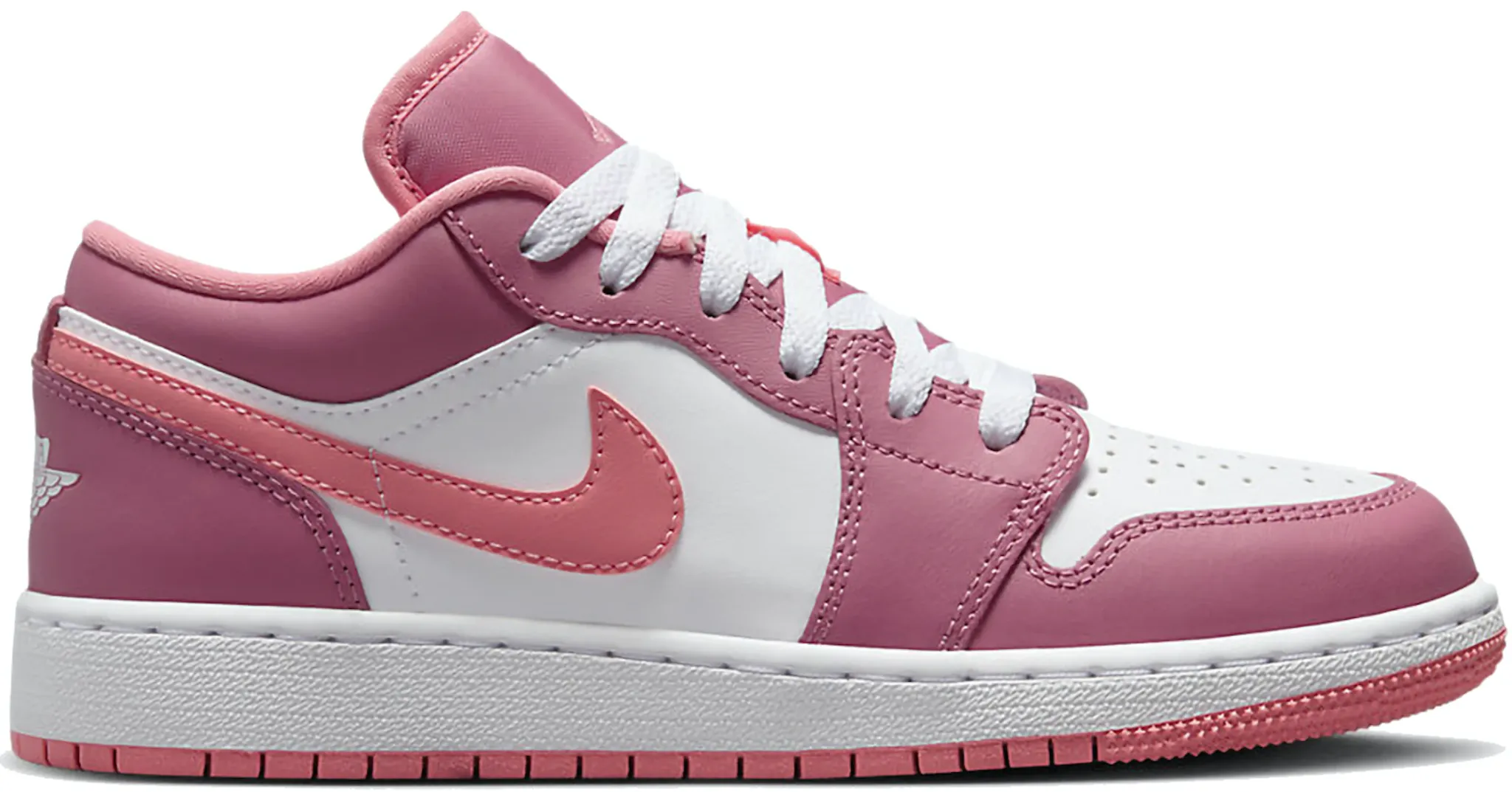 Giày Nike Air Jordan 1 Low (GS) 'Pale Raspberry' 553560-616 - Jordan 1