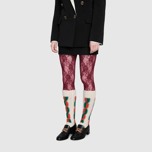 Giày Gucci 19FW Women's Chain Pumps 588960-D3V00-1000 - Jordan 1