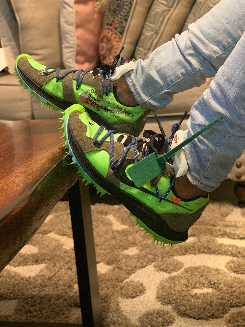 Giày Nike Wmns Air Zoom Terra Kiger 5 x Off-White 'Electric Green ...