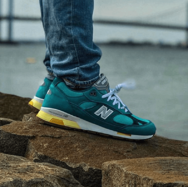 Giày New Balance Concepts x 991.5 ‘Lake Havasu’ M9915CNP - Jordan 1