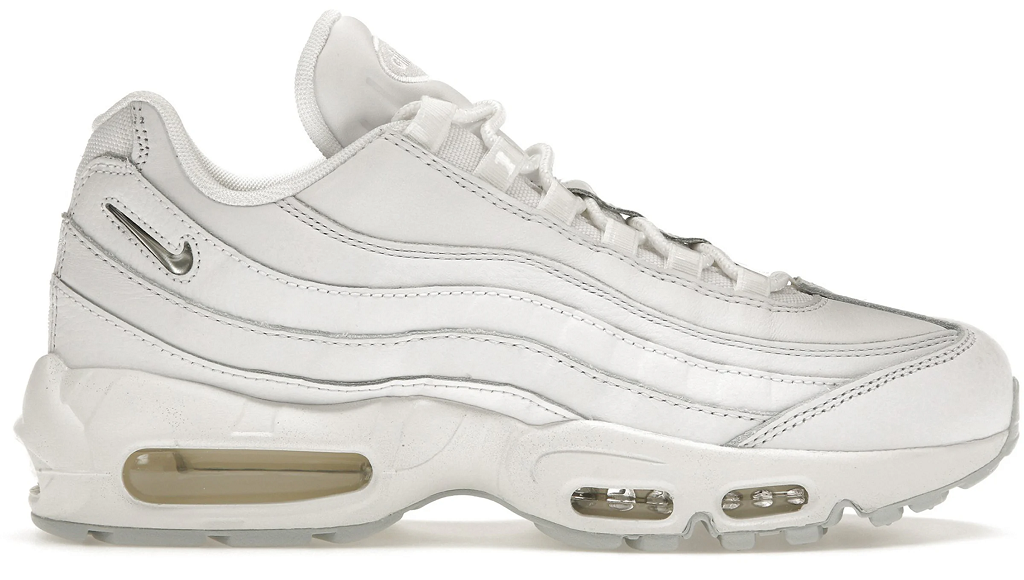 Giày Nike Air max 95 Receives A 'Triple White' FN7273-100 - Jordan 1