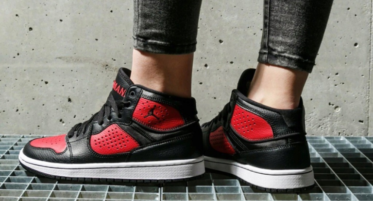 Giày Nike Air Jordan Access 'Black Gym Red White' AR3762-006 - Jordan 1