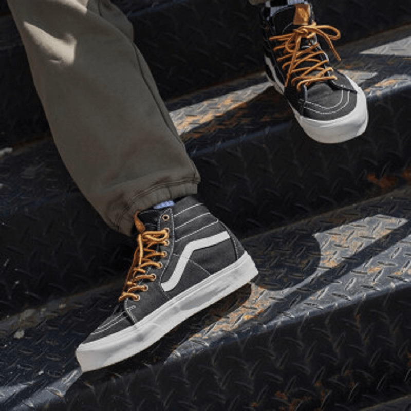 Giày Vans Sk8 Hi Ca Throwback 'Black' VN0A7Q62BLK - Jordan 1