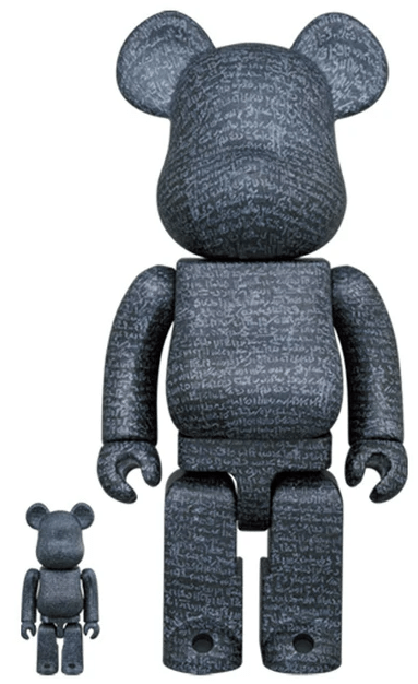 Mô Hình Bearbrick The British Museum Rosetta Stone - Jordan 1