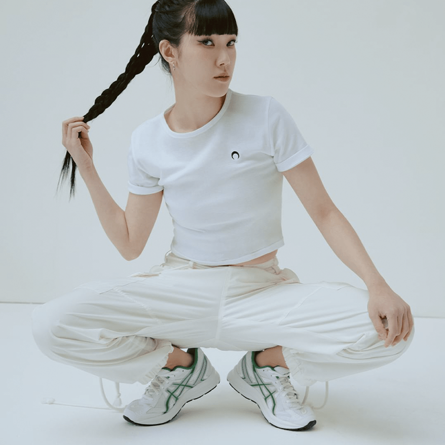 Giày Asics Jog 100 S 'White Green' 1201A896-100 - Jordan 1