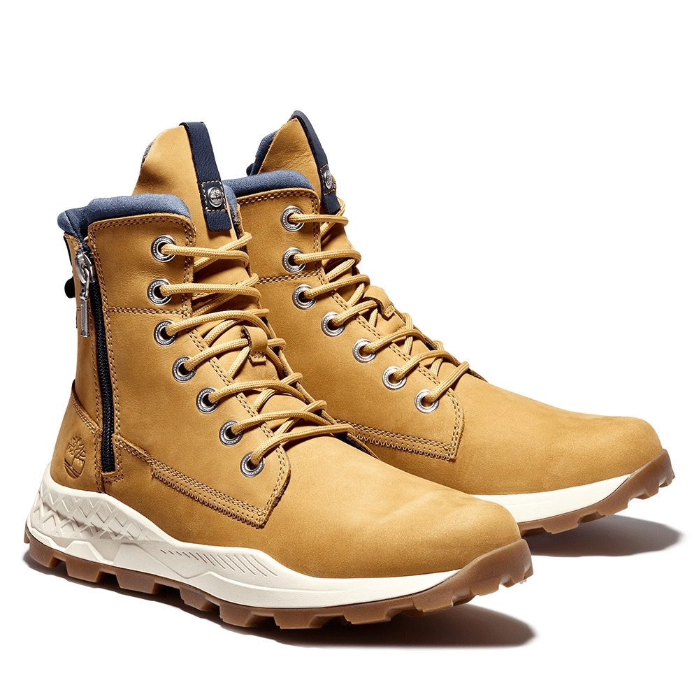 Giày Timberland Brooklyn Frosted 'Wheat Yellow' A2E7F - Jordan 1