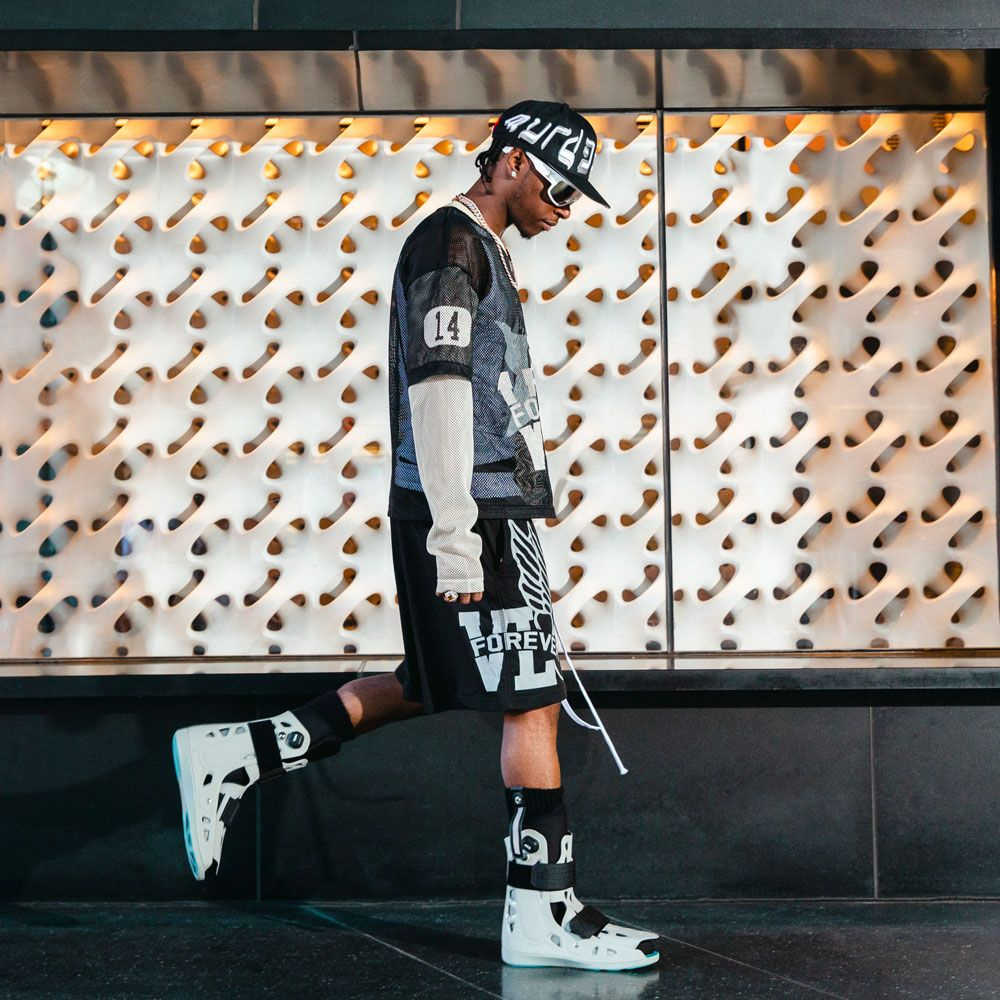 Giày Mschf AC1 'Gray Black Blue' MSCHF-008 - Jordan 1