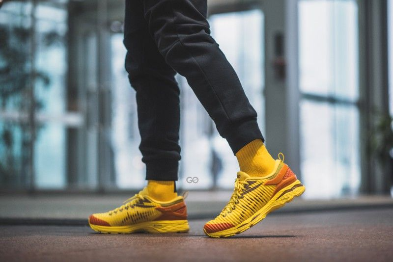 Giày Asics Kiko Kostadinov x Gel Delva 1 Tai-Chi Yellow 1013A041 750 ...