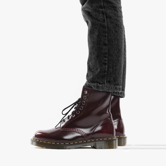 Giày Dr. Martens Vegan 1460 Cherry Red Ankle Boots 23756600 - Jordan 1