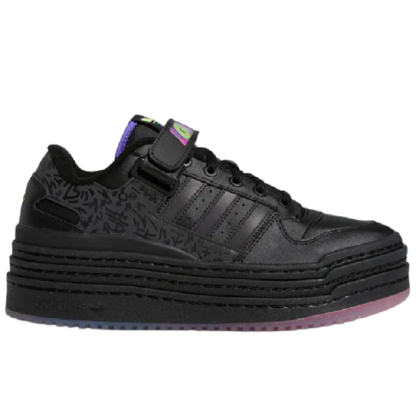 Giày Adidas Forum Triple Platform Pride Low 'Core Black' GX6396 - Jordan 1