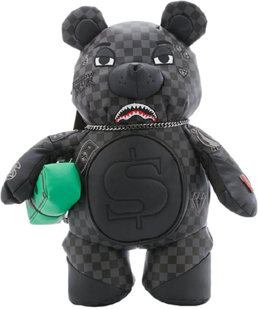 Balo Sprayground Plush Toy 'Black' W0827007 - Jordan 1