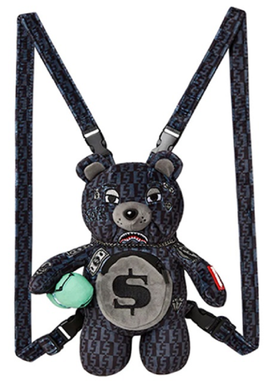 Balo Sprayground Plush Doll 'Black' W0917001 - Jordan 1