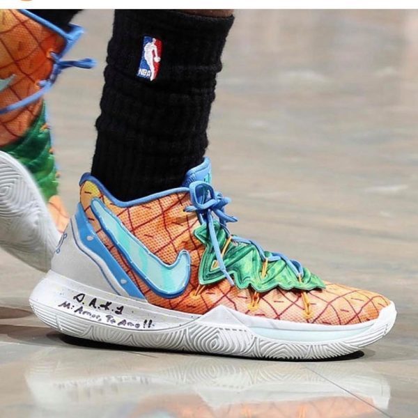 Giày Nike SpongeBob SquarePants x Kyrie 5 EP 'Pineapple House' CJ6950 ...