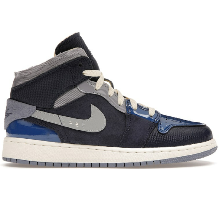 Giày Nike Air Jordan 1 Mid SE Craft ‘Obsidian’ DX2193-400 - Jordan 1