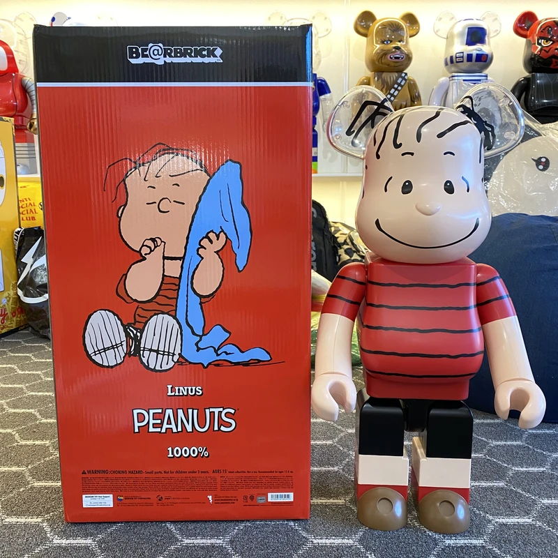 Mô hình Bearbrick LINUS 400% Multicolor - Jordan 1