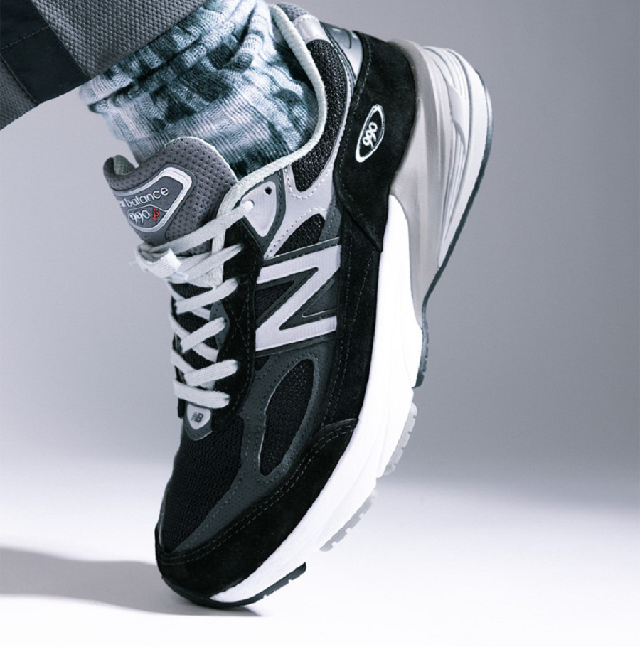 Giày New Balance 990v6 Made in USA 'Black Silver' M990BK6 - Jordan 1
