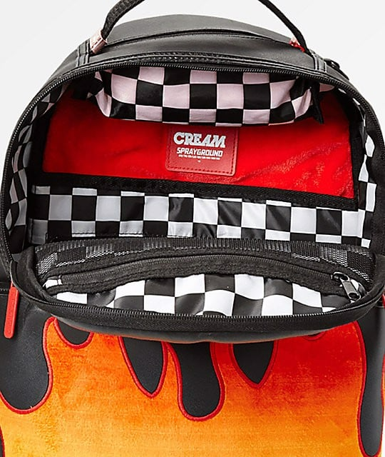 Balo Sprayground Cream Flame Backpack - Jordan 1