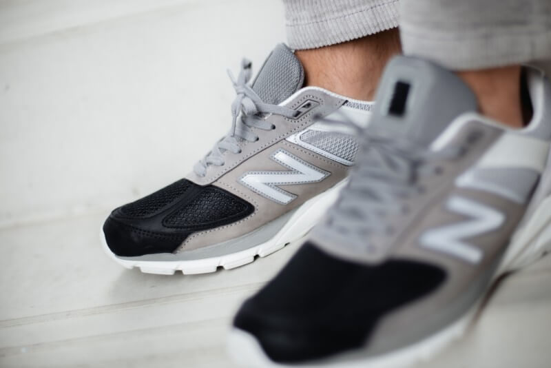 Giày New Balance 990v5 Made In USA ‘Marblehead Black’ M990BM5 - Jordan 1