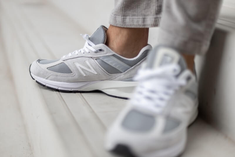 Giày New Balance 990v5 Made In USA ‘Nimbus Cloud Silver’ M990NA5 - Jordan 1