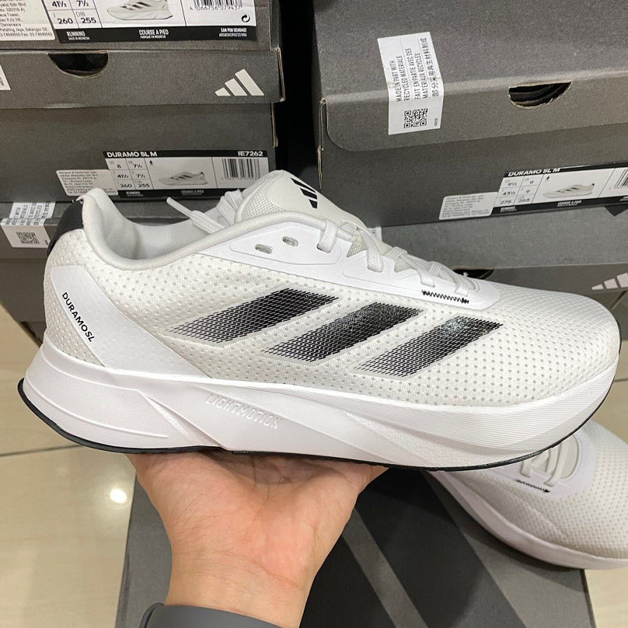 Giày Adidas Duramo SL 'White Black' IE7262 - Jordan 1