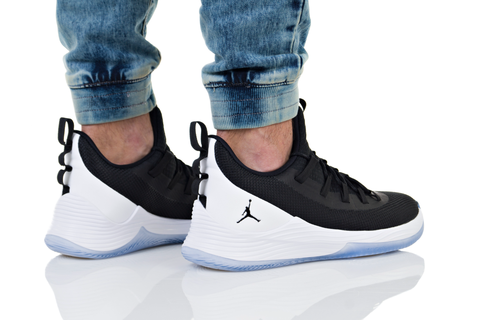 Giày Nike Air Jordan Ultra Fly 2 Low ‘Black White’ AH8110-010 - Jordan 1