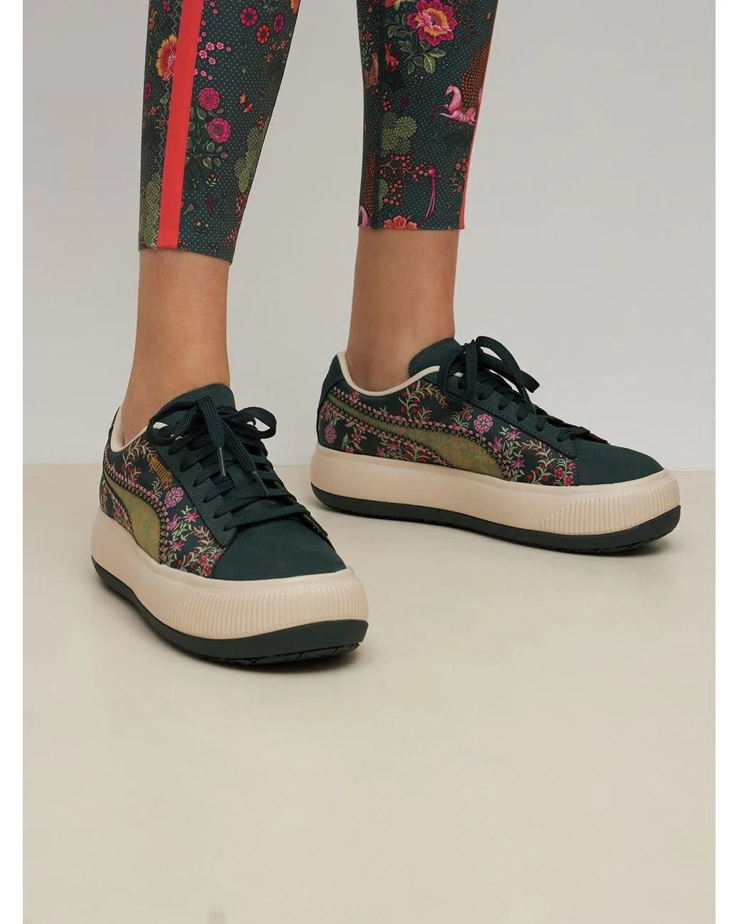 Giày Puma Suede Mayu x Liberty 'Green' 382191-01 - Jordan 1