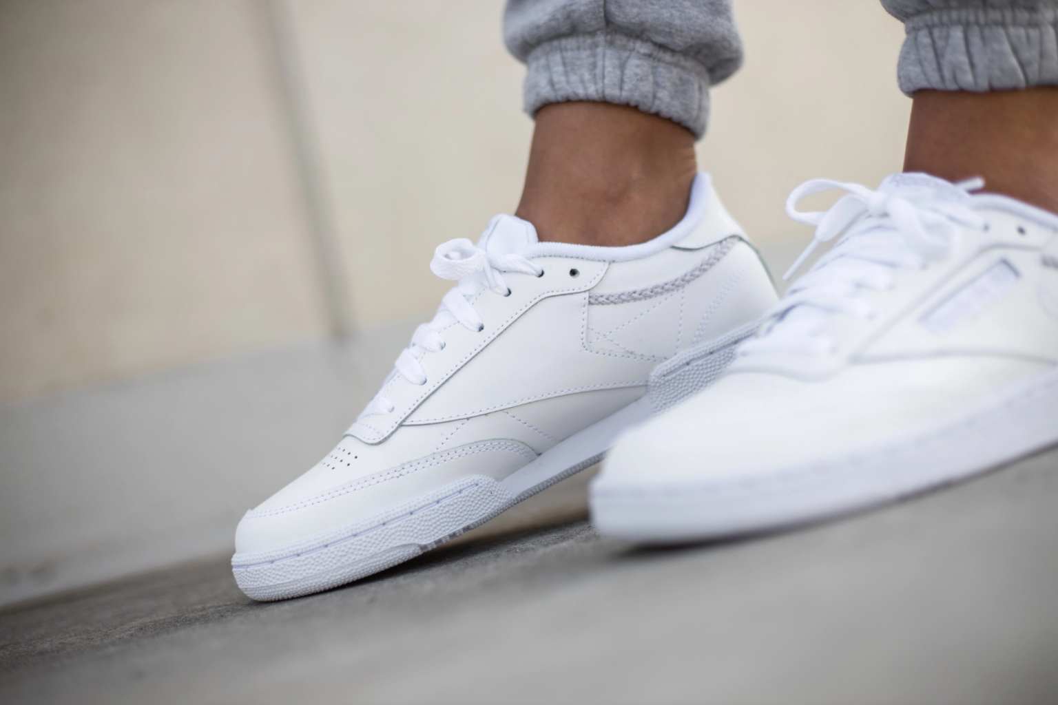 Giày Reebok Wmns Club C 85 'White' EG9272 - Jordan 1