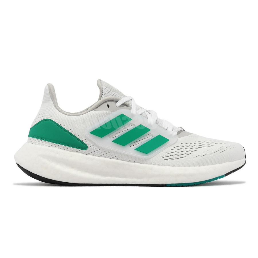 Giày Adidas Pureboost 22 Boost 'White Green Grey' HQ8588 - Jordan 1