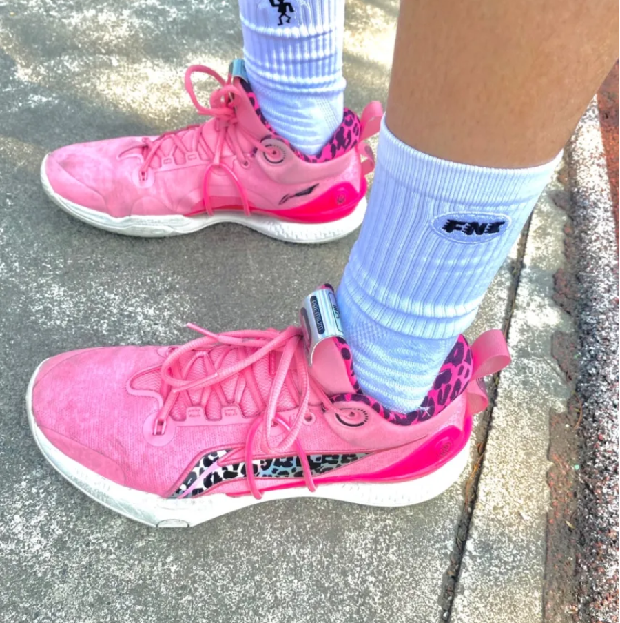 Giày LiNing Strike 8 'Geranium Powder' ABAT119-2 - Jordan 1