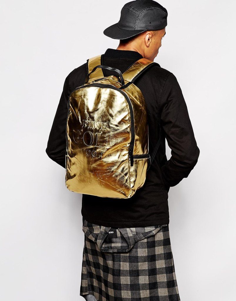 Sprayground Fine Gold Backpack - Jordan 1
