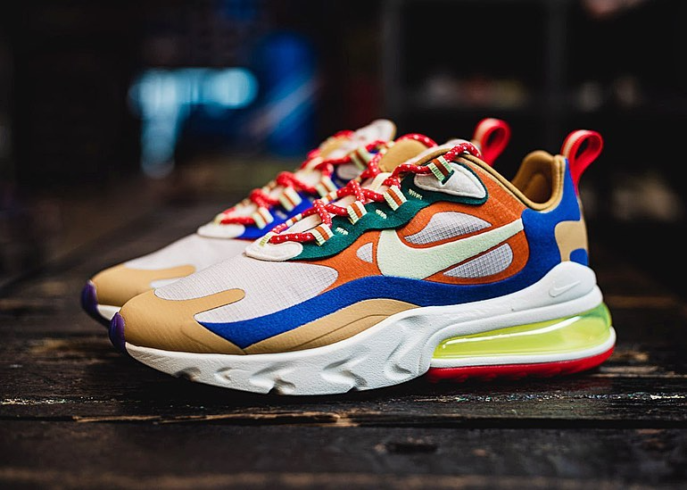 Giày Nike Wmns Air Max 270 React 'Multi-Color' CQ4805-071 - Jordan 1