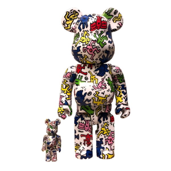 Mô Hình Bearbrick Keith Haring #1 - Jordan 1