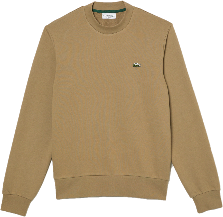 Áo Lacoste Classic Fit Crew Neck Fleece Sweatshirt 'Beige' SH2564-53G-CB8 - Jordan 1