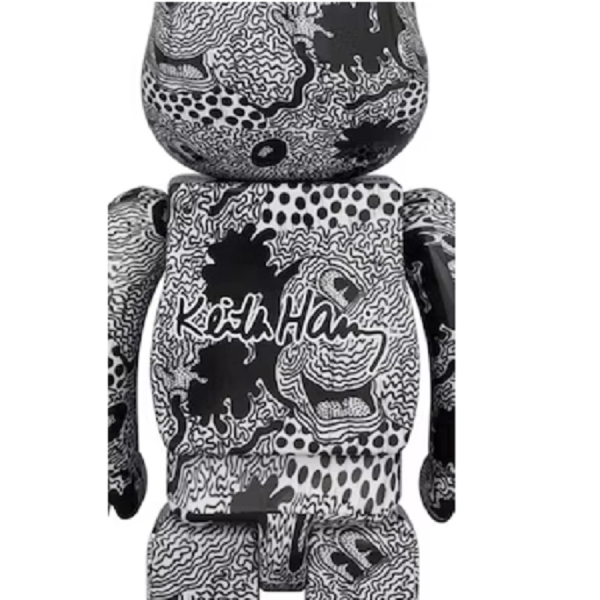 Mô Hình Bearbrick Mickey x Keith Haring 100% & 400% - Jordan 1
