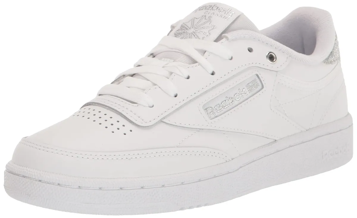 Giày Reebok Club C 85 Cloud White / Silver Metallic GY9728 - Jordan 1