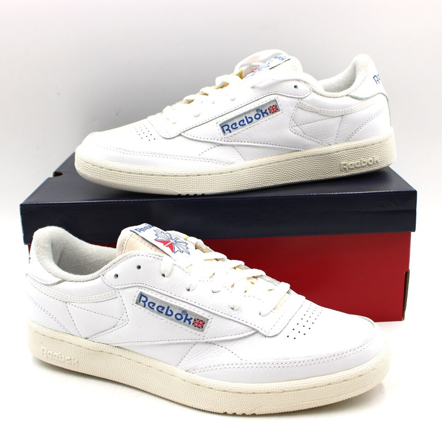 Giày Reebok Club C 85 'White Blue' 100007875 - Jordan 1