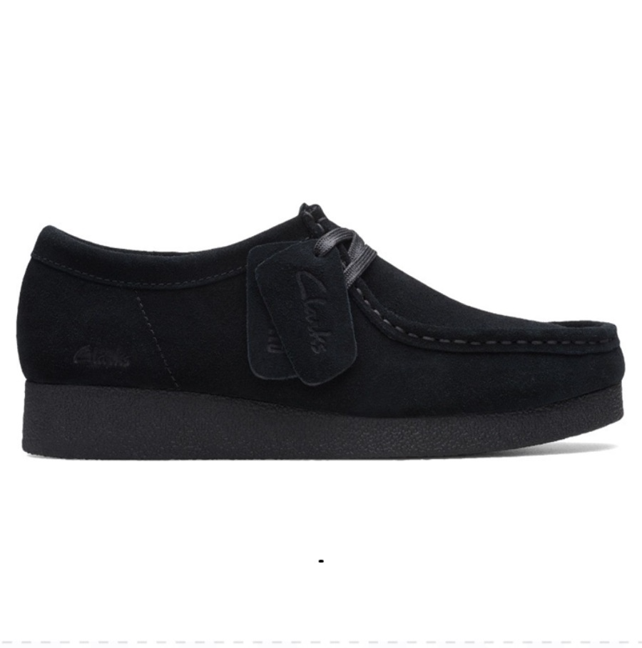 Giày Clarks Leather Retro 'Black' 261747464 - Jordan 1