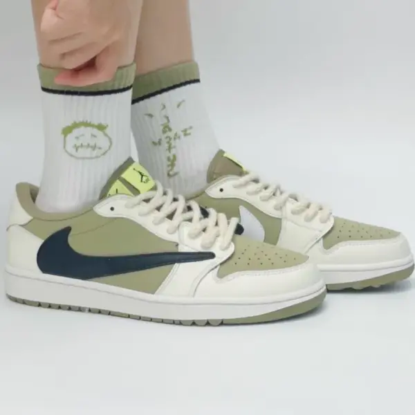 Giày Nike Air Jordan 1 Retro Low Golf ‘Travis Scott’ FZ3124-200 - Jordan 1