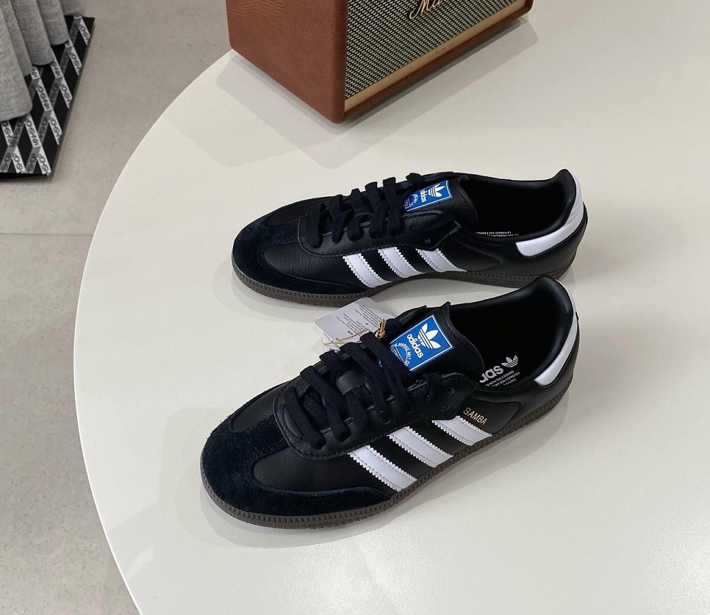 Giày Adidas Samba OG 'Black Gum' IE3676 - Jordan 1