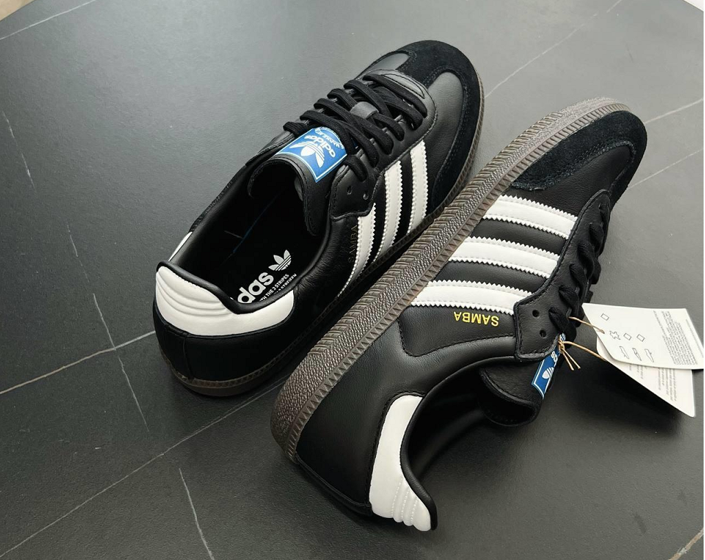 Giày Adidas Samba OG 'Black Gum' IE3676 - Jordan 1