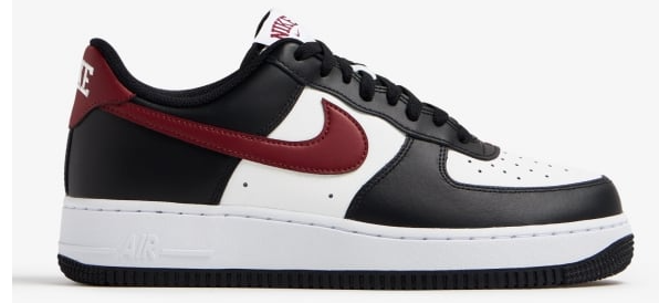 Giày Nike Air Force 1 '07 'Black Dark Team Red' FZ4615-001 - Jordan 1