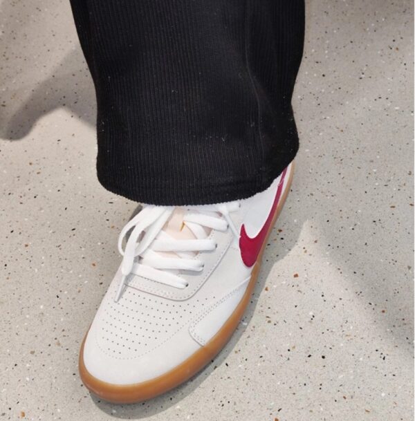 Giày Nike Heritage Vulc SB 'Summit White Cardinal Red' CD5010-100 - Jordan 1