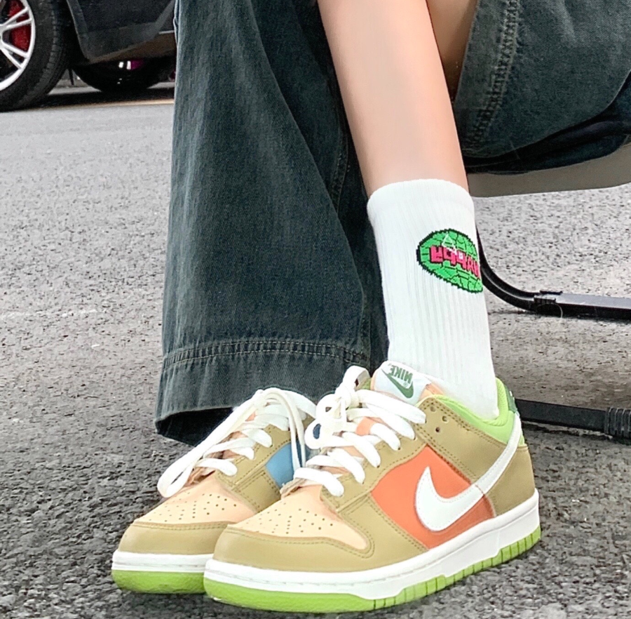 Giày Nike Dunk Low 'Brown Green' DV9108-711 - Jordan 1