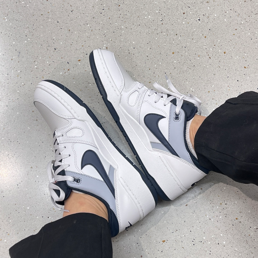 Giày Nike Full Force Low “White Dark Obsidian” FB1362-002 - Jordan 1