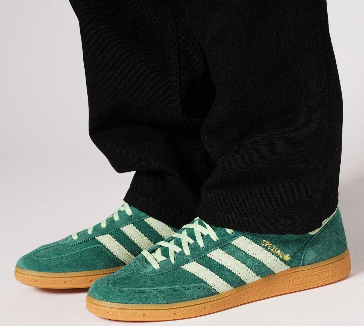 Giày Adidas Handball Spezial 'Collegiate Green Semi Green Spark' IE5896 ...